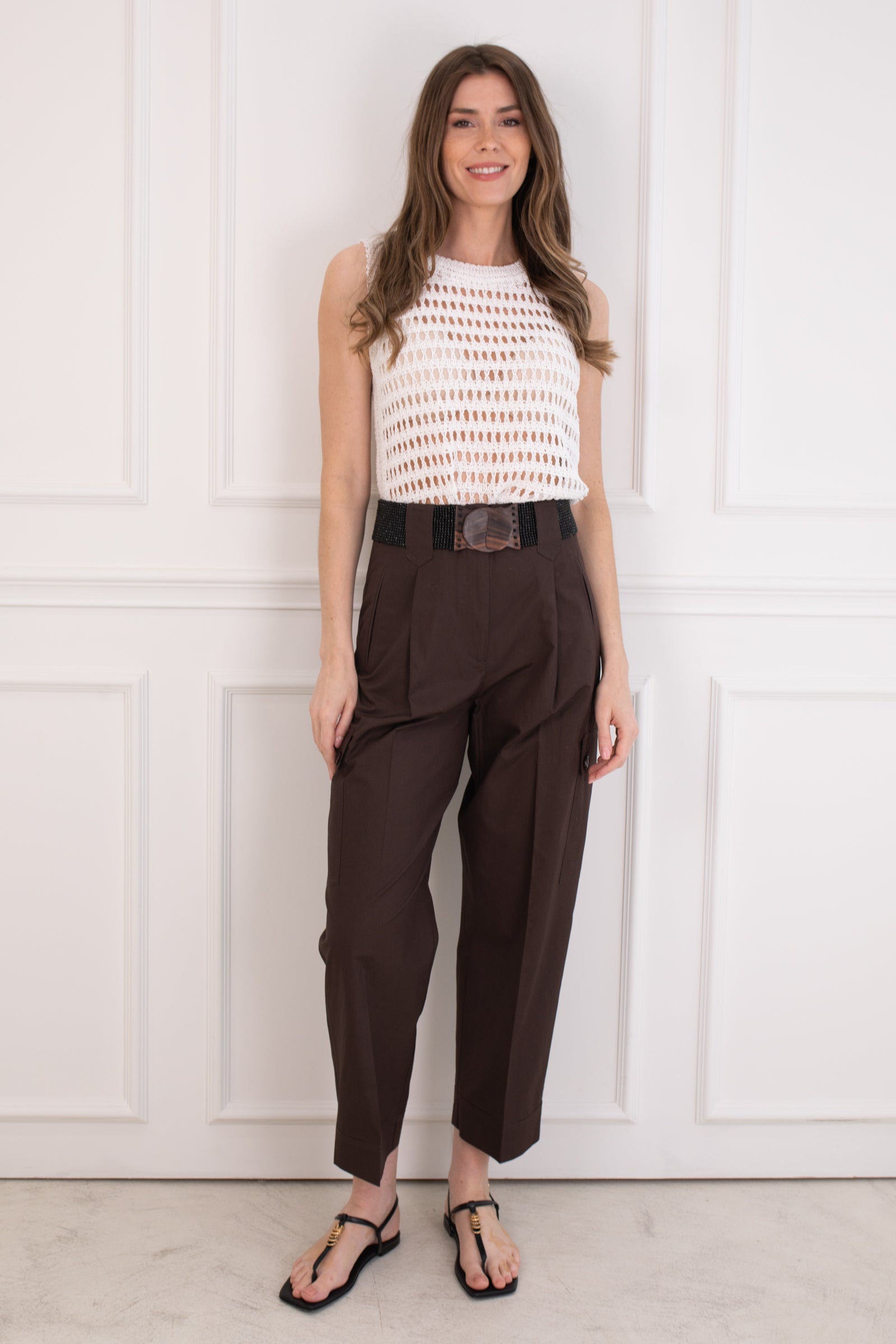 Nolan Cocoa Pants – Abi Fisher